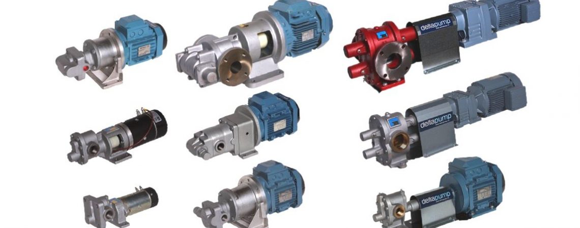 The DELTA gearpump comes in several dimensions